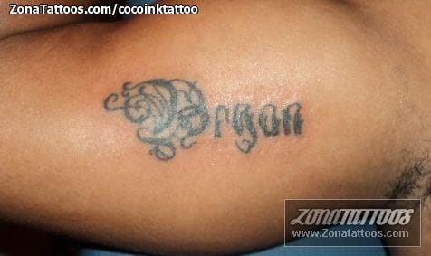 Tattoo of Names, Bryan, Letters